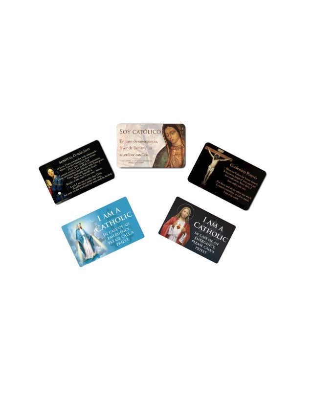Catholic ID Cards | Custom Rosaries and Religious Articles